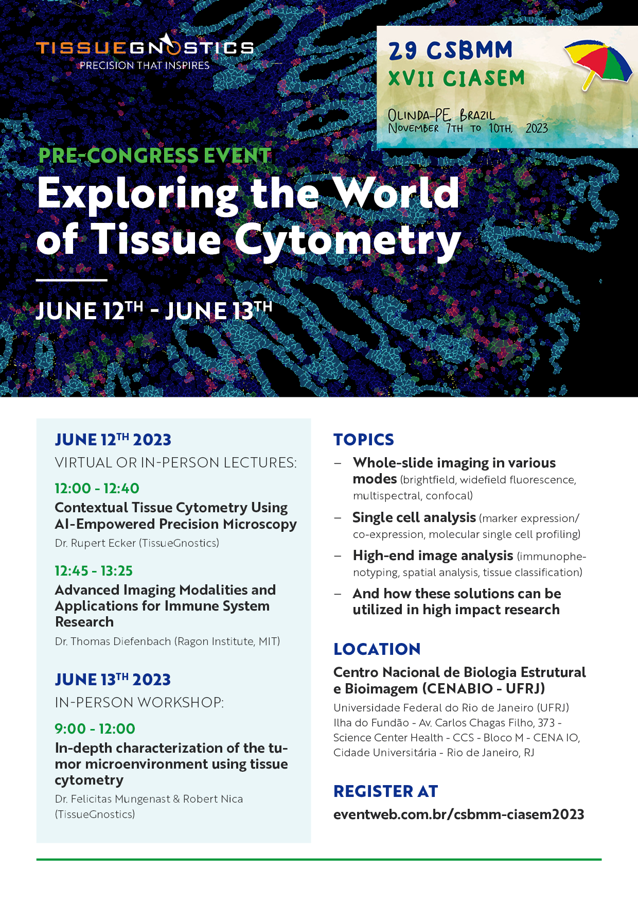 29º CSBMM and XVII CIASEM
